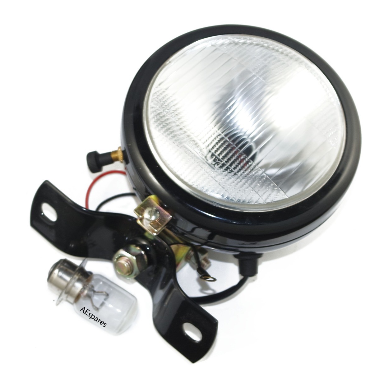Black Color Plough Light + Bulb Massey Ferguson 1035 135 35 Tractor | eBay