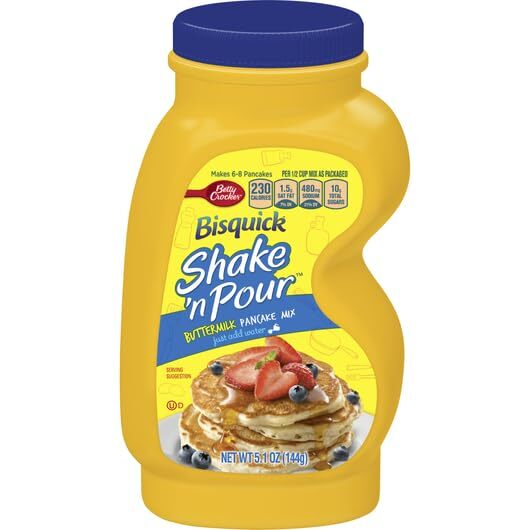 Shake'N Pour Buttermilk Pancake Mix, 5.1- ounce Containers (Pack of 6 ...