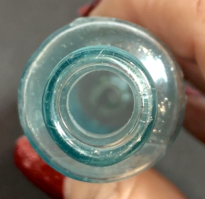 Antique Mrs. Winslow's SOOTHING SYRUP Bottle Open Pontil Aqua | eBay