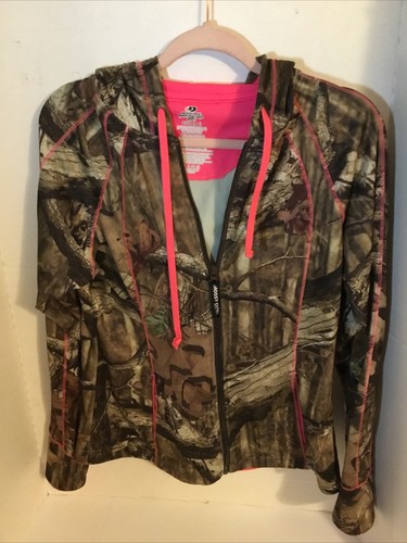 Womens Mossy Oak Lightweight Camo Jacket Break-Up Infinity Small Pre ...