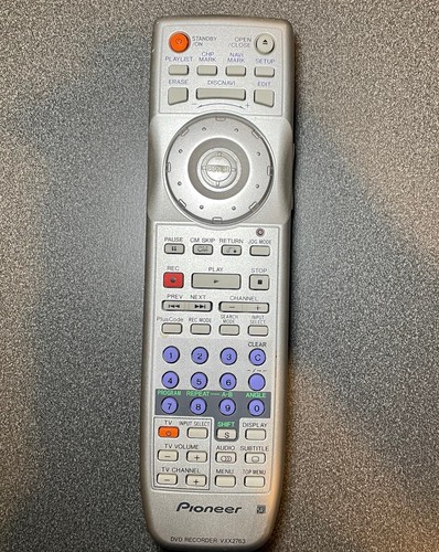 PIONEER DVD Recorder Remote Control DVR PRV-9000 Tested Working VXX2763 ...