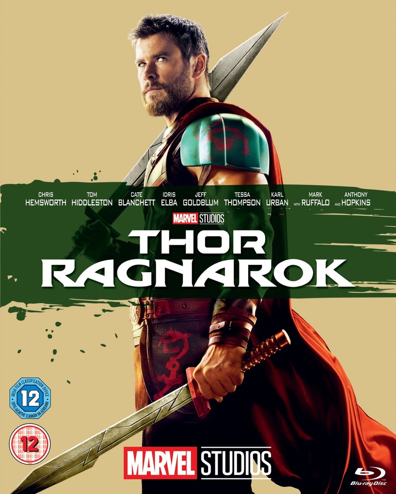 Thor: Ragnarok (Blu-ray) Jeff Goldblum Sam Neill Rachel House Anthony ...