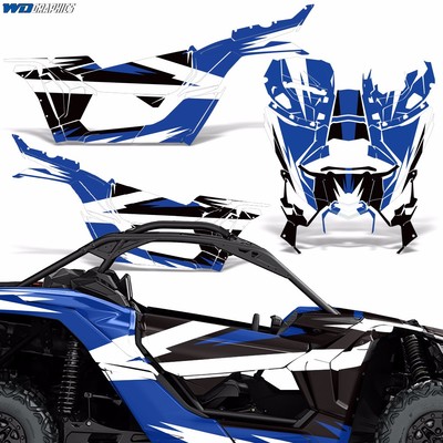 UTV Graphics Decals Stickers for Can-Am Maverick X3 XDS XRS 2DR 16-23 ...