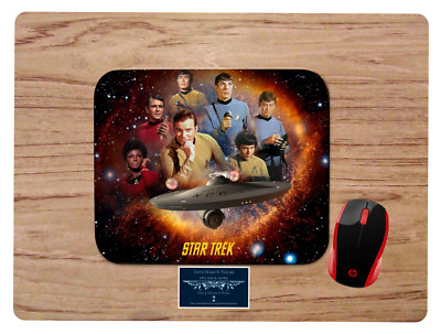STAR TREK ORIGINAL SERIES CUSTOM DESIGN MOUSE PAD MOUSEPAD DESK MAT PC ...