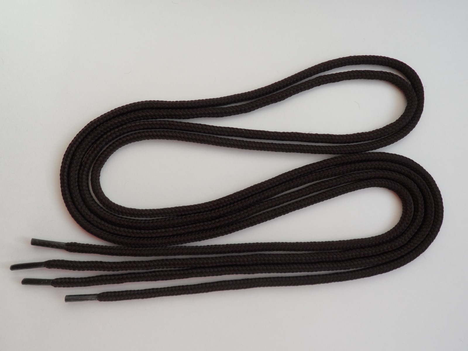 Round Shoe Boot Trainer Laces 45-130cm - black brown navy beige white ...