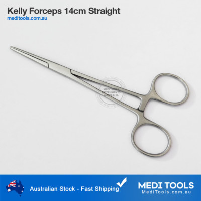 Kelly Forceps, Hemostatic Locking Clamp,14cm, Straight,Medical ...