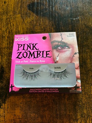 NEW Kiss Trick or Pink Lashes Halloween Limited Edition Pink Zombie ...
