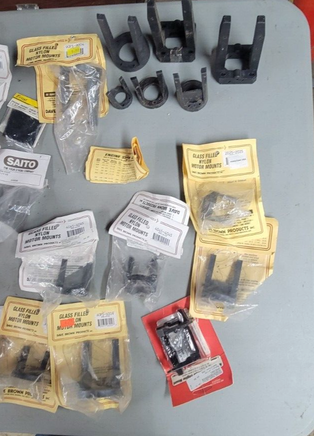 Large Lot of - RC MODEL AIRPLANE PARTS - FUEL TANKS and MOTOR MOUNTS ...