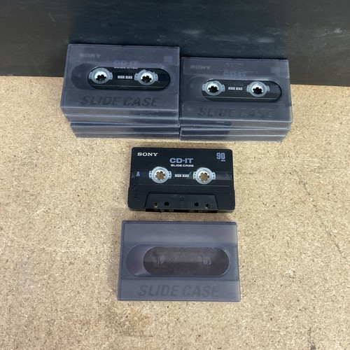 Lot of 8 Sony CD-IT Slide Case Cassettes | eBay