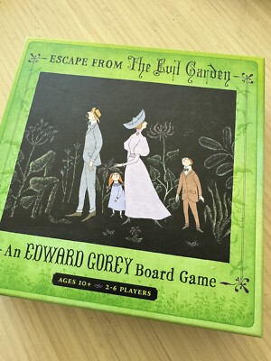 Escape From The Evil Garden: An Edward Gorey Board Game Complete | eBay