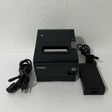 Epson Tm-t88vi Model M338a Thermal Receipt Printer W/ Ot-bz20 Buzzer ...