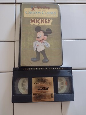 Walt Disney Home Video Cartoon Classics Limited Gold Edition Mickey ...