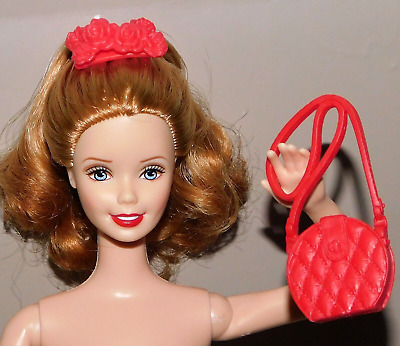 BARBIE RED HAIR COMB BARETTE PURSE LOT FITS FASHIONISTA MY SCENE ...