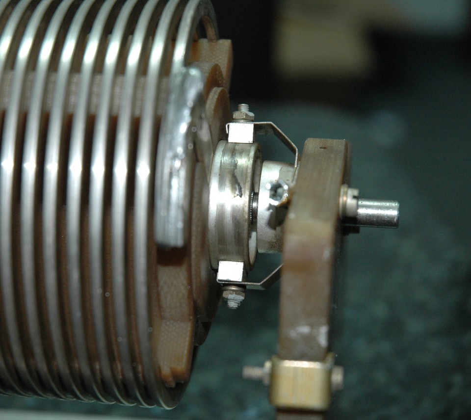 GIANT VARIABLE ROLLER INDUCTOR COIL-48uH-HF LINEAR POWER AMPLIFIER ...