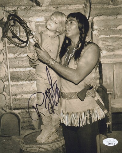 DARBY HINTON Signed DANIEL BOONE 8x10 Photo In Person Autograph JSA COA ...