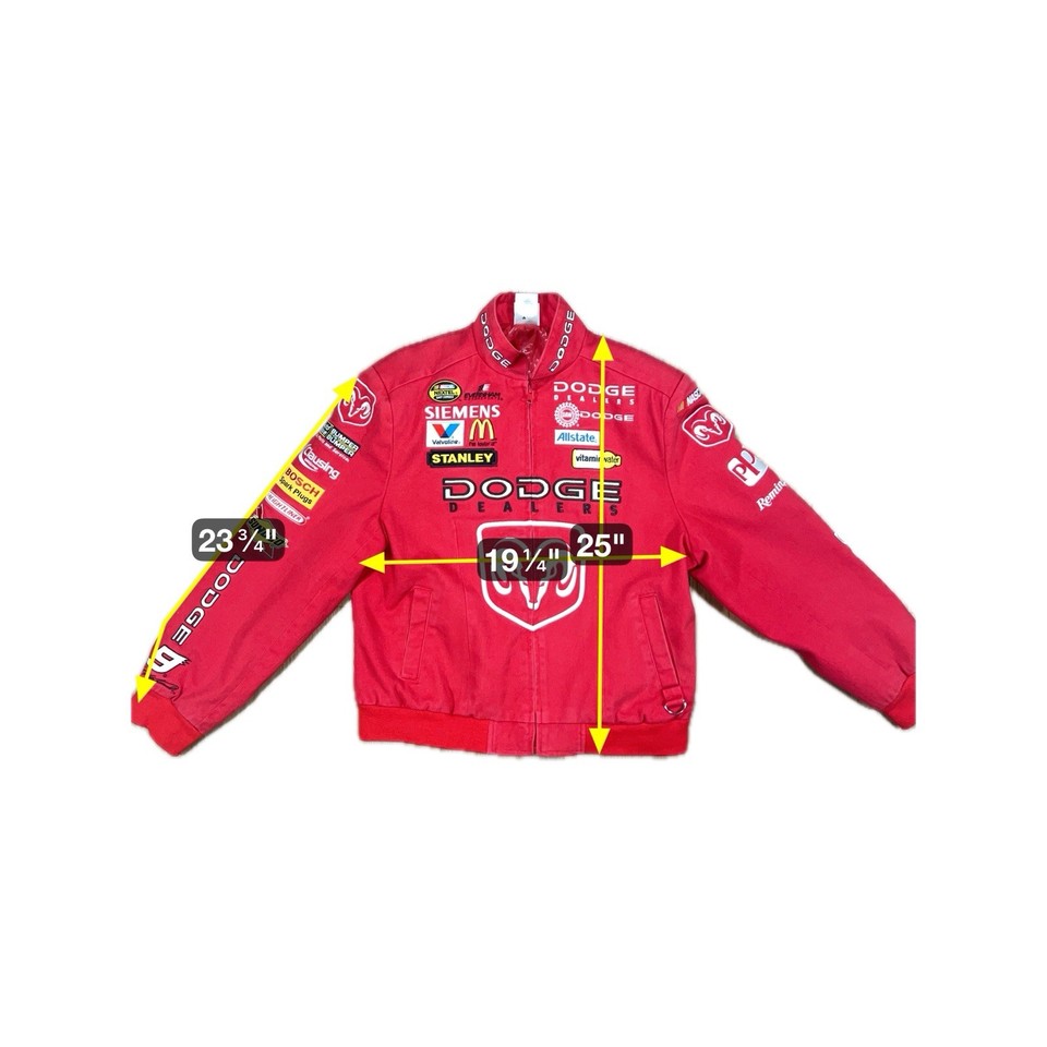 VINTAGE Kasey Kahne #9 Dodge Ram NASCAR Jacket By Chase Red, Chase ...