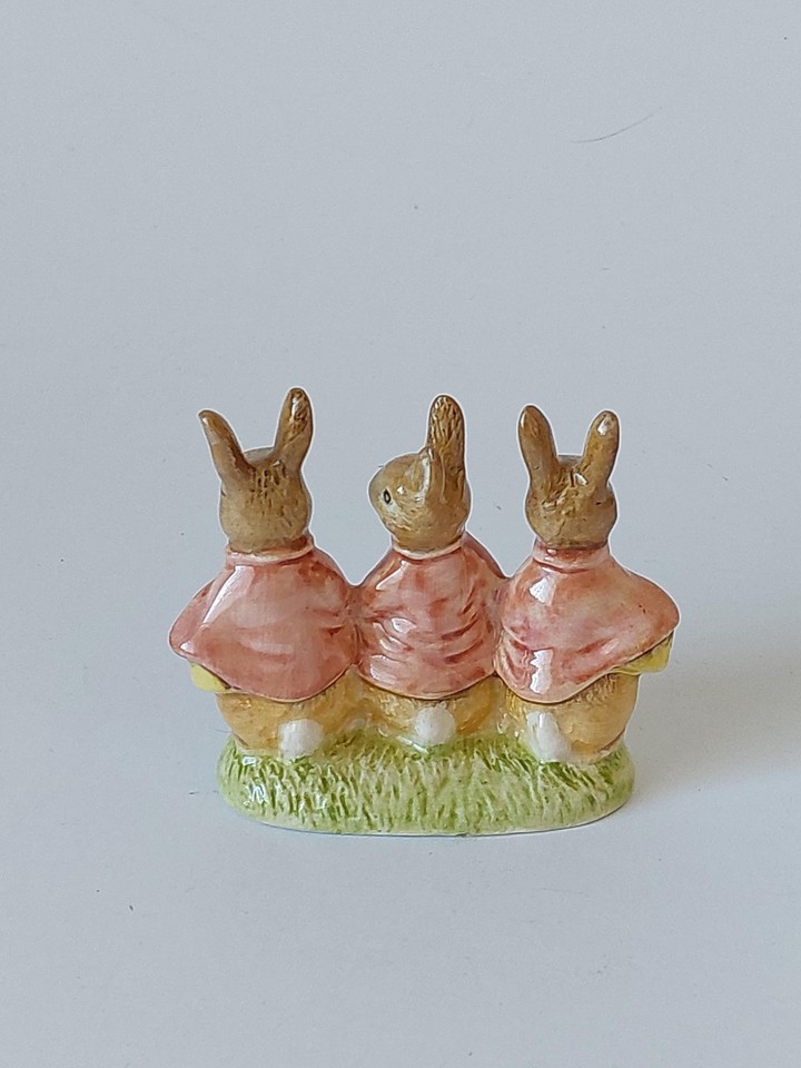 Royal Albert/ Beswick Beatrix Potter "FLOPSY,MOPSY & COTTONTAIL" BP5 ...