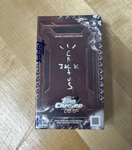 UNOPENED! Rare Topps Chrome Cosmic x Cactus Jack Travis Scott Box ...