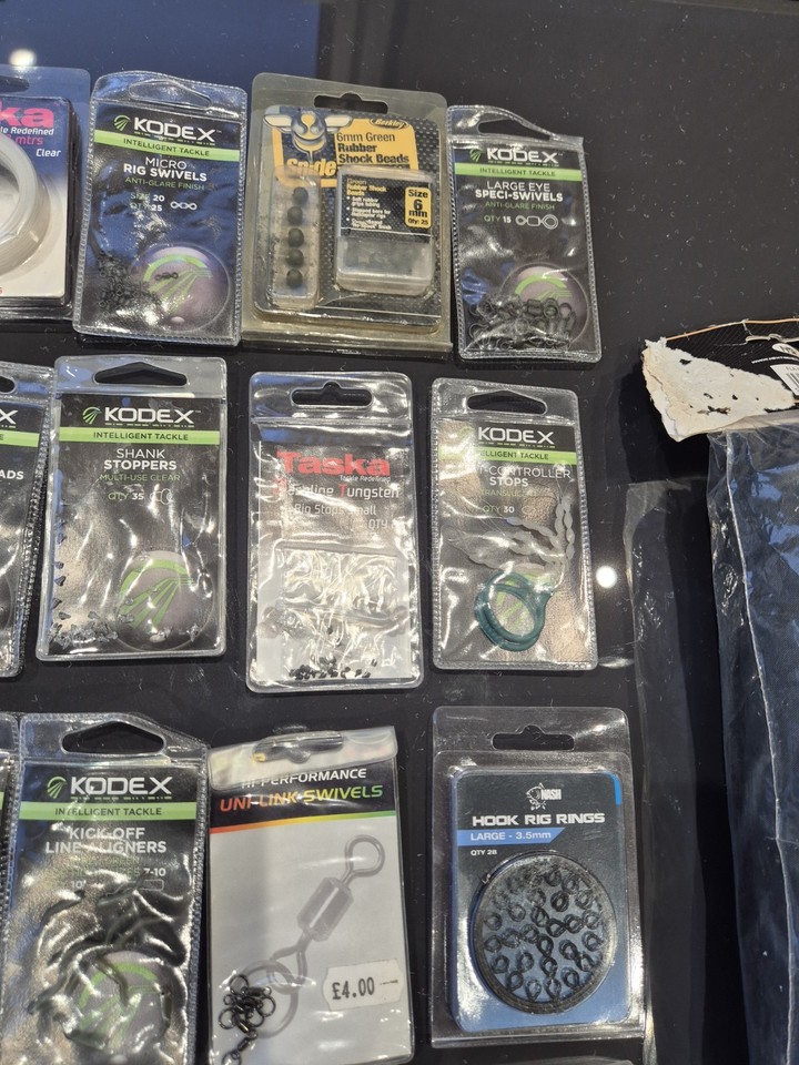 Carp Fishing Terminal Tackle Bundle, Job Lot And More Korda Fox Nash ...