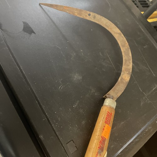 Vintage True Temper No. 15!Hand Sickle Scythe Grass Hook Trimmer Great ...