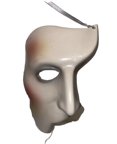 Vintage 1988 Rare Musical Phantom Of The Opera Hand Made Ceramic Mask ...