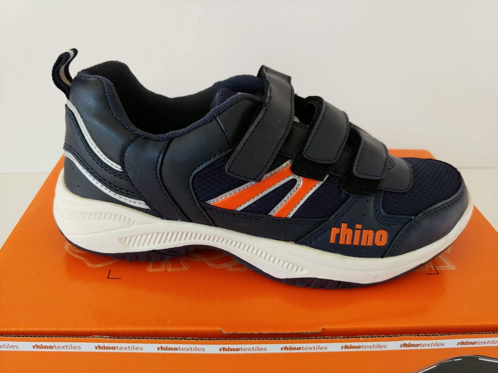 Rhino Custody Men's Prison Issue Shoes UK6 US7 EU40 Hook/Loop Strap ...