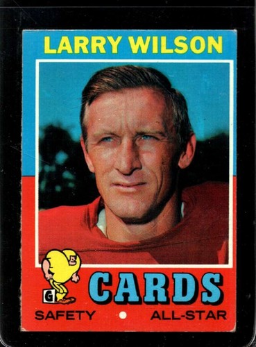 1971 TOPPS #20 LARRY WILSON VG+ CARDINALS HOF *X39313 | eBay