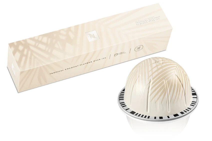 Nespresso Vertuo Coconut over ice Tropical 10 Capsules 1 sleeve | eBay