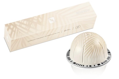Nespresso Vertuo pods Tropical Coconut Over Ice 10 Capsules 1 sleeve | eBay