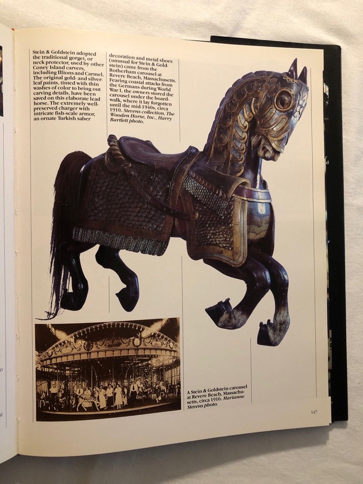 Carousel Art Book Lot: Painted Ponies/The Carousel Animal/Carousel ...