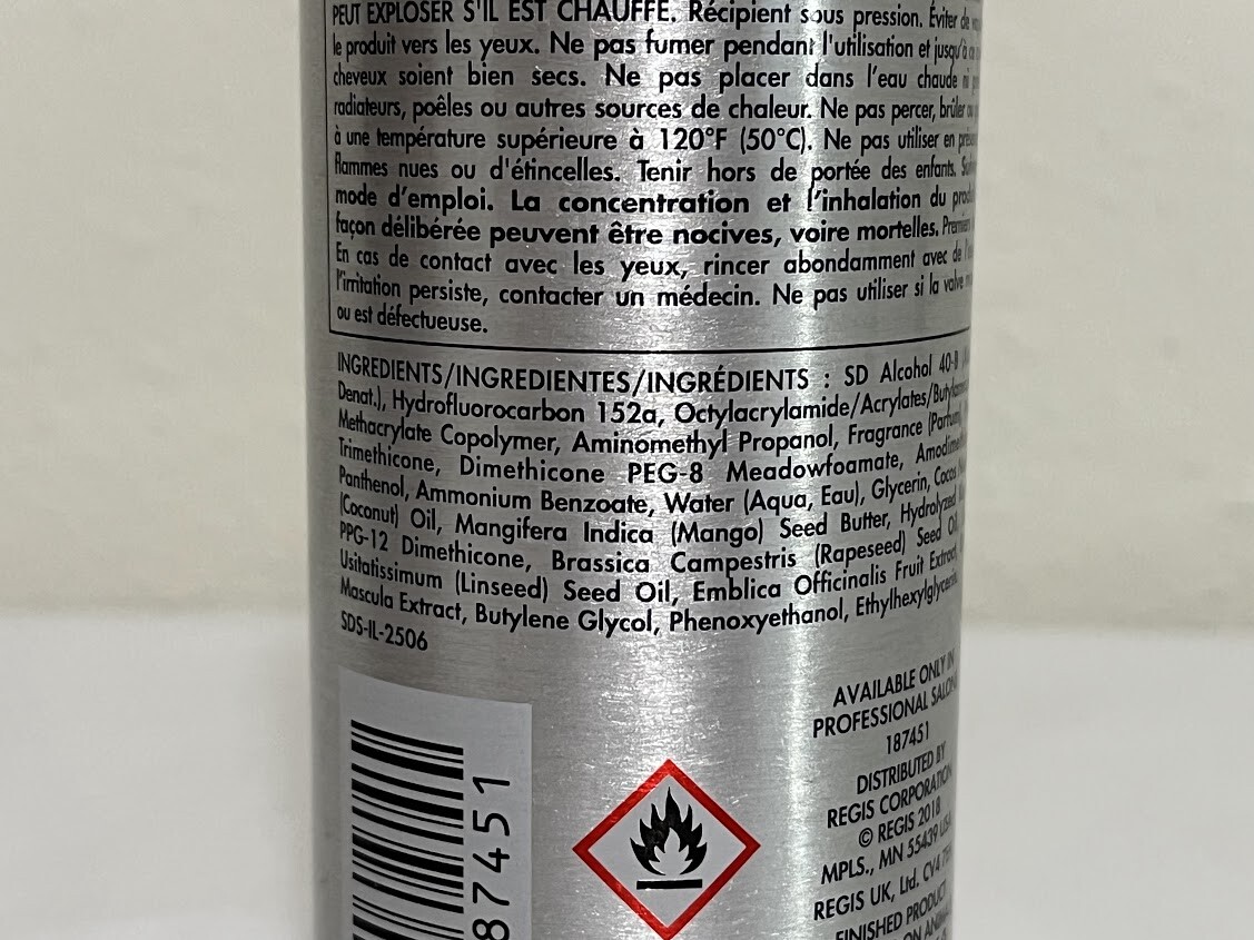 Regis Designline Working Spray 9 oz Ultimate Hairspray Flexible Hold | eBay