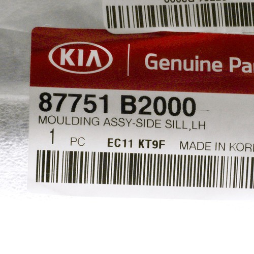 OEM Exterior Driver Side Rocker Panel Trim Molding 14-19 Soul SoulEV ...