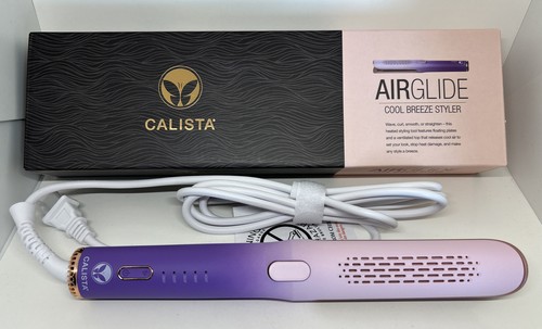 Calista AirGlide Cool Breeze Styler Iron Curl Straighten Berry Spritzer Purple | eBay