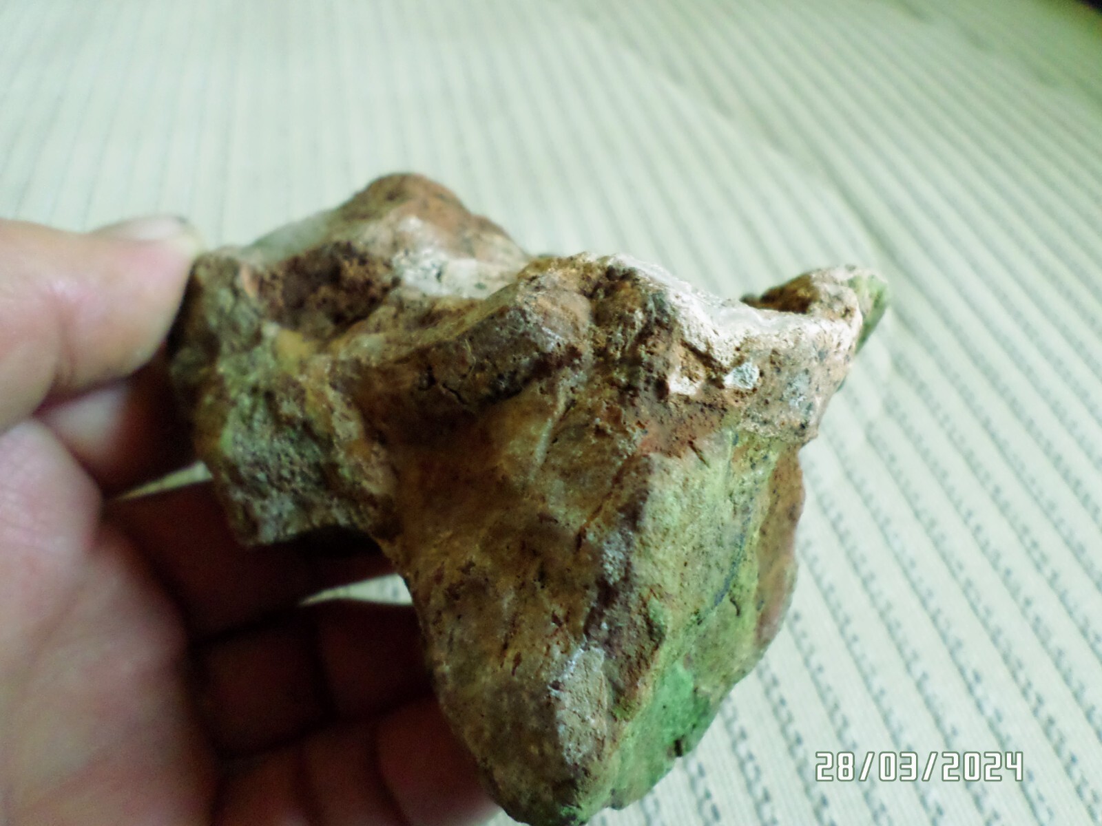 Gaspeite mineral specimen raw | eBay