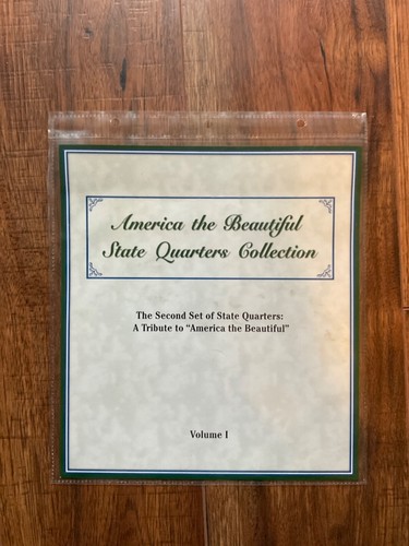 Volume I America the Beautiful PCS State Quarter Collection Sheet | eBay