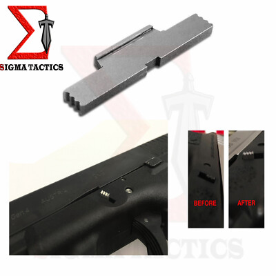 Extended Stainless Steel Slide Lock Lever For ALL Glock Gun Models ...