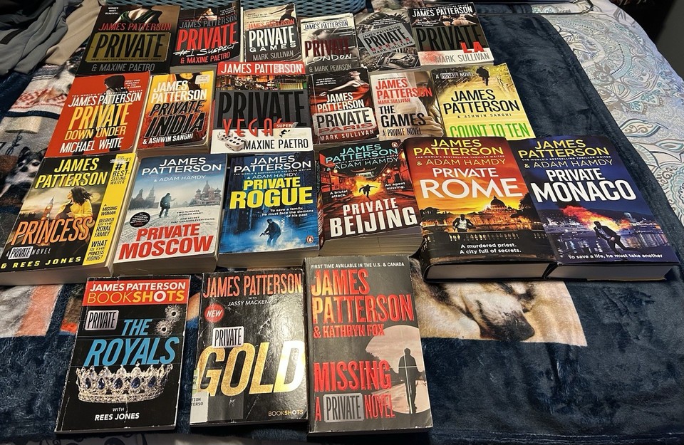 James Patterson Private Series Books 1 - 21 Collection Set | eBay UK