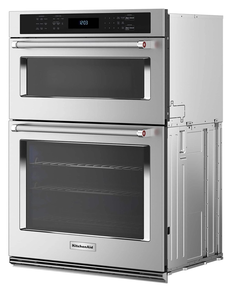 KitchenAid 30" Wall Oven Microwave Built-In Electric Convection ...