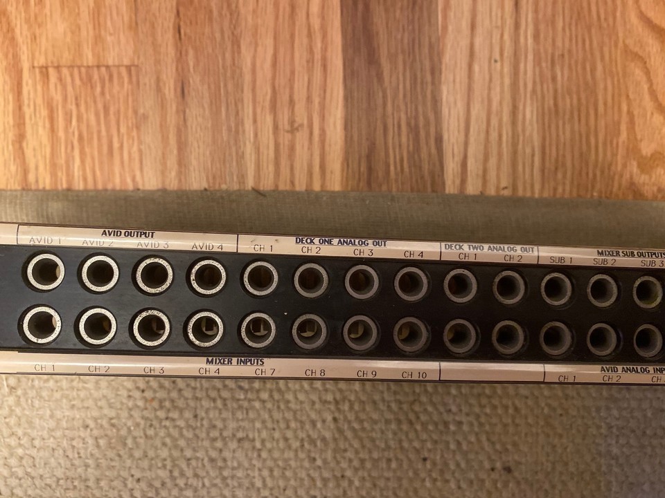 Switchcraft Audio Patchbay 52 input rackmount - 1/4" - Analog Vintage ...