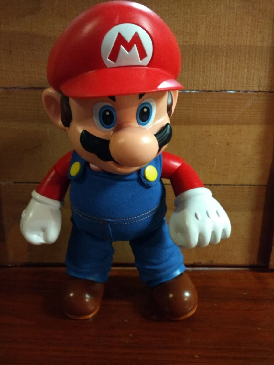 Mario- Big Size Deluxe Action Figure Mario Fire Man 50 Cm, 55% OFF