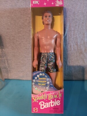 1997 Ken Sparkle Beach Barbie | eBay