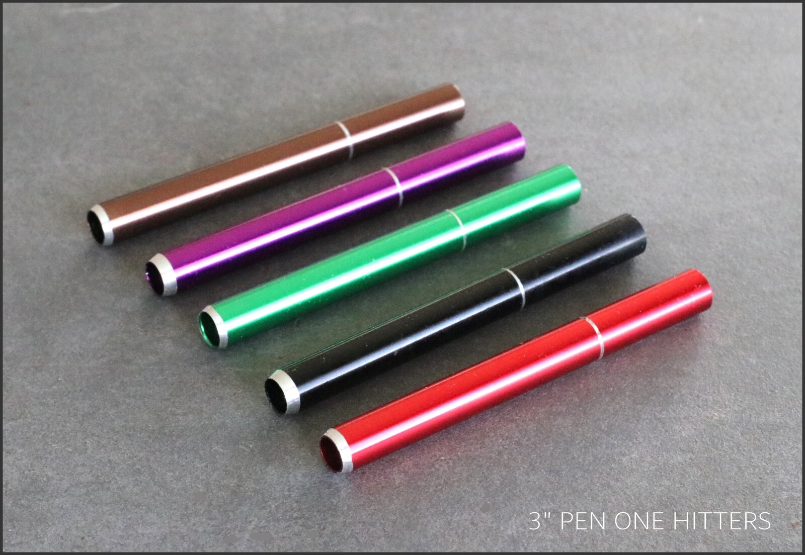 3" Metal One Hitter- Pen Style- Sleek & Stylish One Hitter Pipe for ...