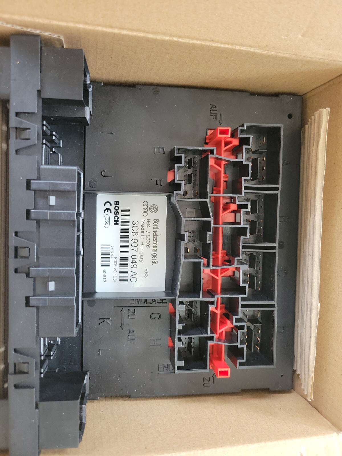 3C8937049AC VW PASSAT 3c Comfort Control Unit Module Bosch for sale ...