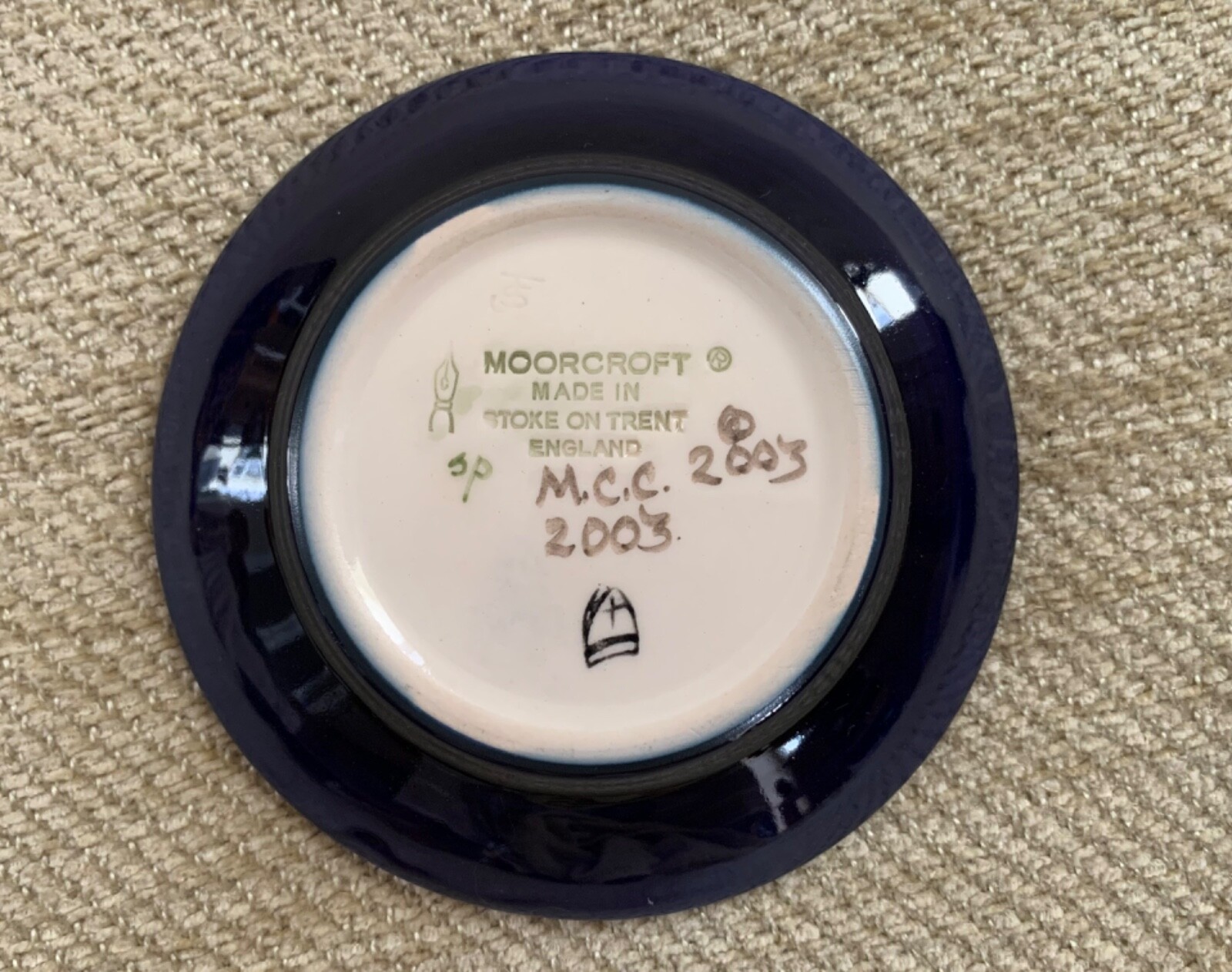 Moorcroft Pin Dish MCC 2003 2005 2007 Trial 2014 Plate Choose Kerri ...