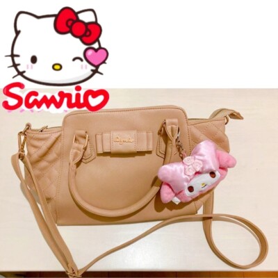 My melody Kawaii camel shoulder Bag Tote bag Sanrio Hello kitty Friend ...