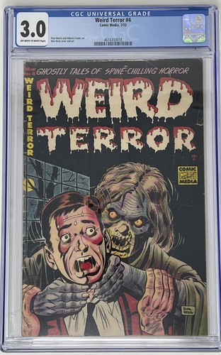 Weird Terror #4 - Comic Media 1954 CGC 3.0 | eBay