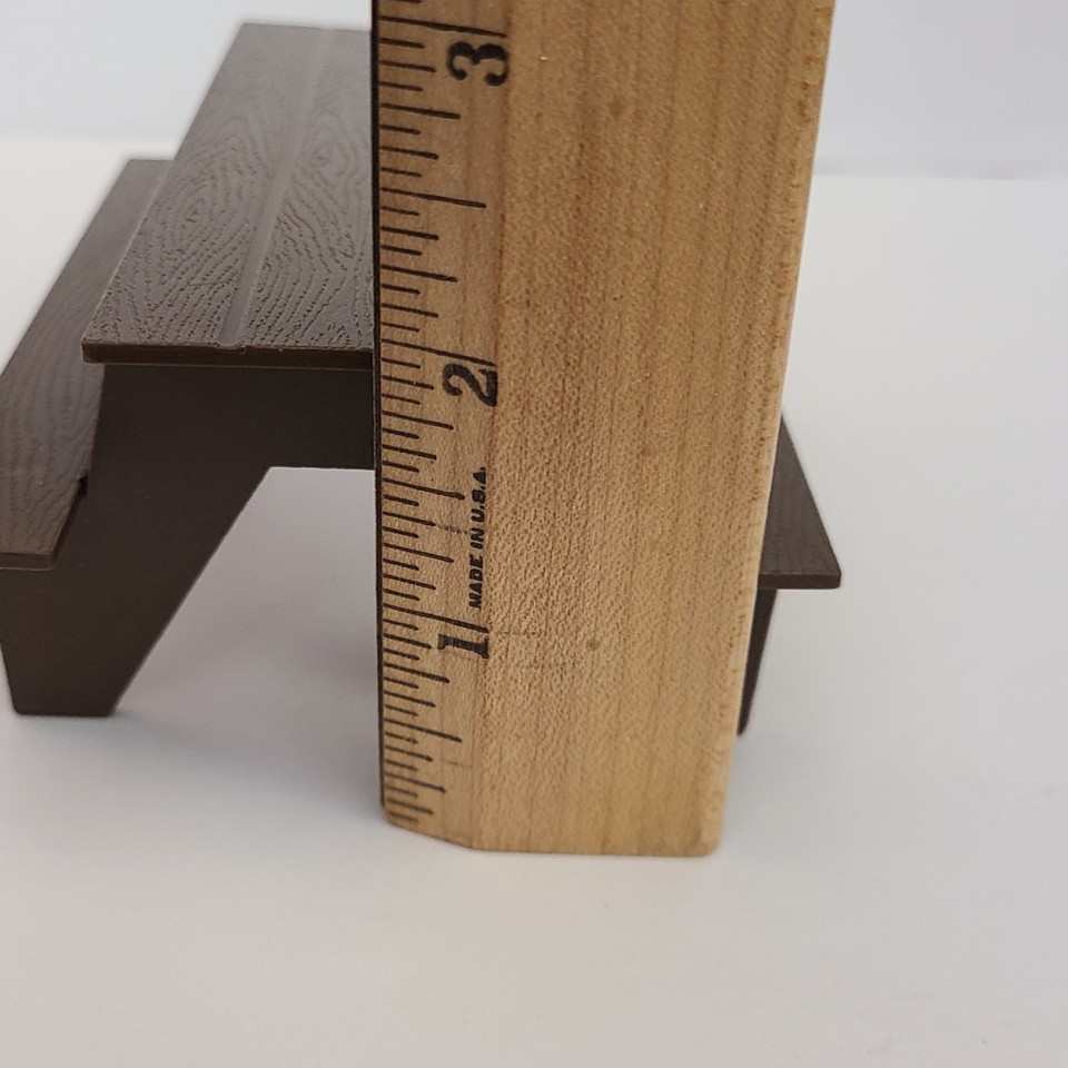 Vintage 1970s Tonka Brown Picnic Table from Green Van Camping Set ...