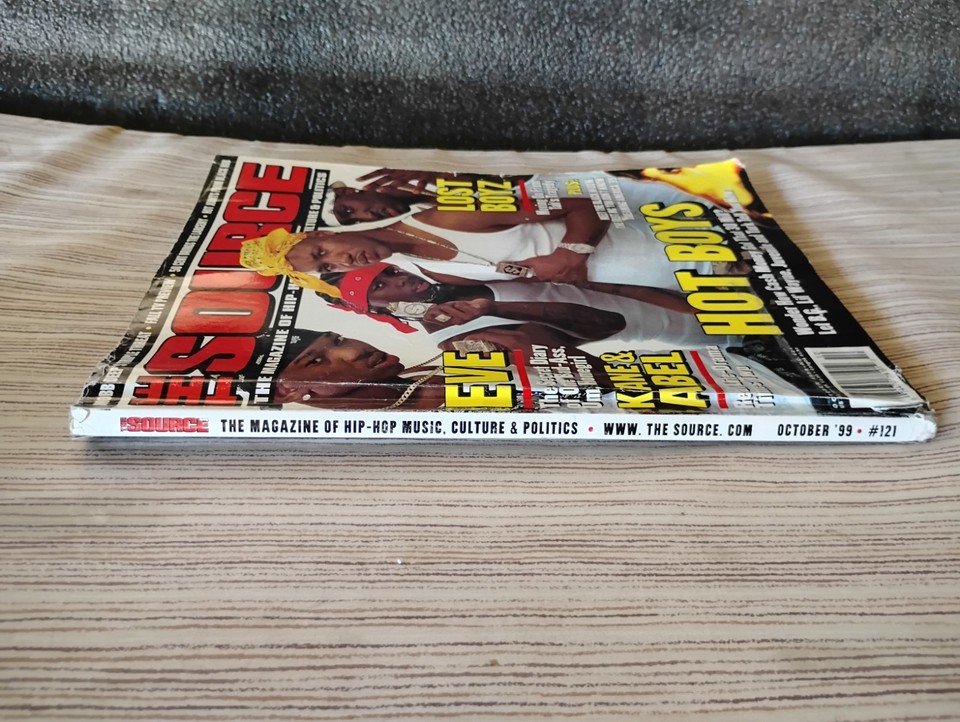 The Source Magazine #121 October 1999 Eve Kane & Abel Hot Boys Lil ...
