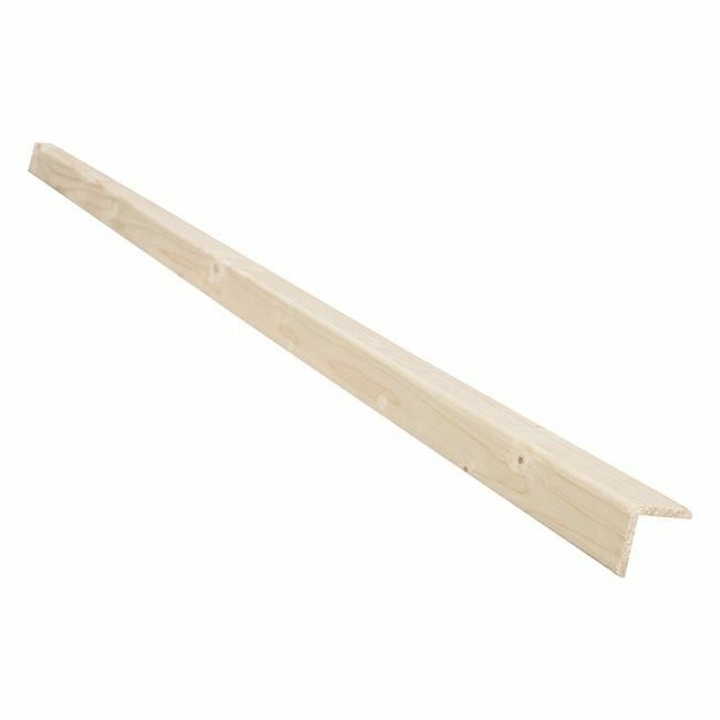 Pine Corner Trim Angle Decorative Moulding 2.4 metres Beading Wooden ...