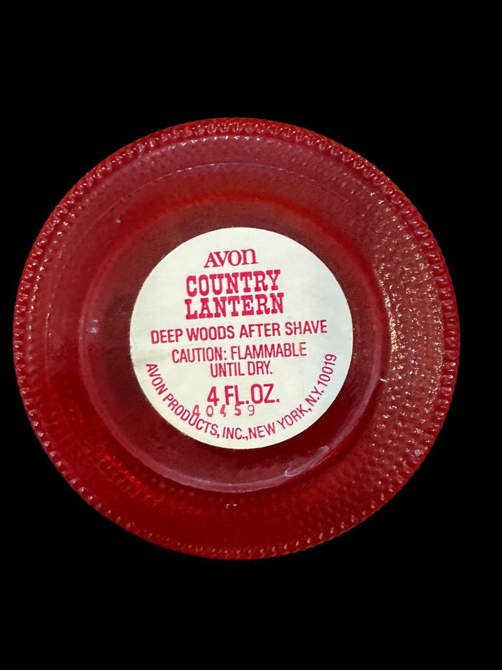 Lot 2 Vtg Avon Country Lantern & Coleman Lantern Decanters Bottles Full ...